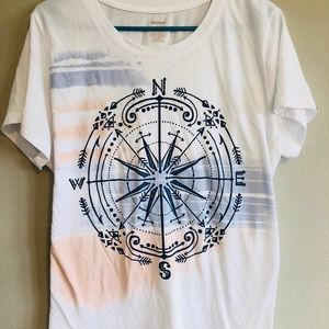 Tops | Compass Tee | Poshmark